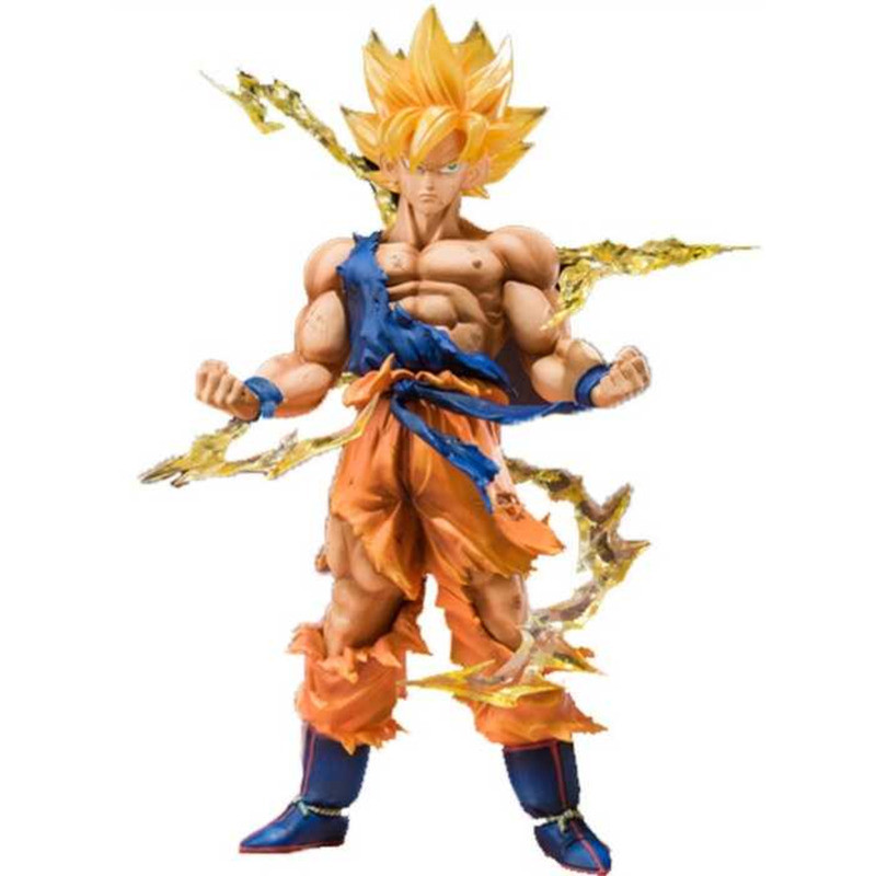Cc Dragon Ball Figure Super Saiyan Battle-Damaged Son Goku Anime ...