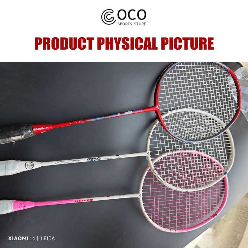 Victor Spider Man//Doraemon Official Parer Badminton Racket KT Hello ...