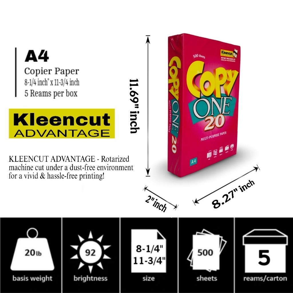 Buy 1 Take 1 (Ream) ERC COPY ONE Short A4 Long BondPaper 70gsm Coupon ...