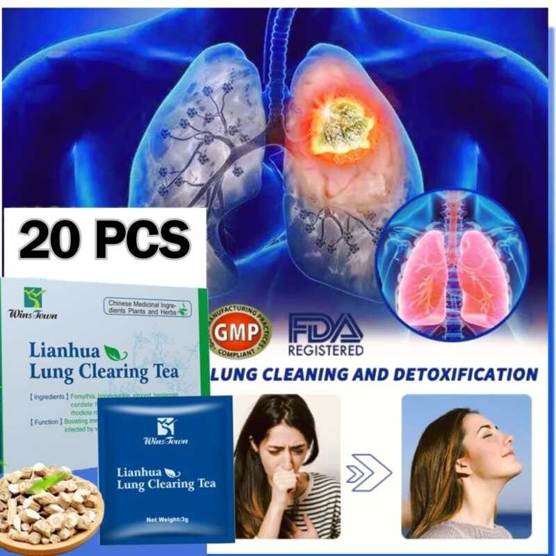 Gamot sa Ubo, Lung Clearing Pulmonary Tea (3g*20pcs) Normalize ...