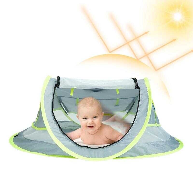 Baby Beach Tent Maglakad Automatic Pop-Up UV Protection Sun Shade For ...