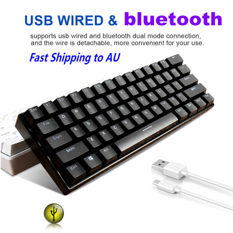 FIREWOLF Wireless Bluetooth At Wired Dual Mode Mechanical Hot Swappable ...