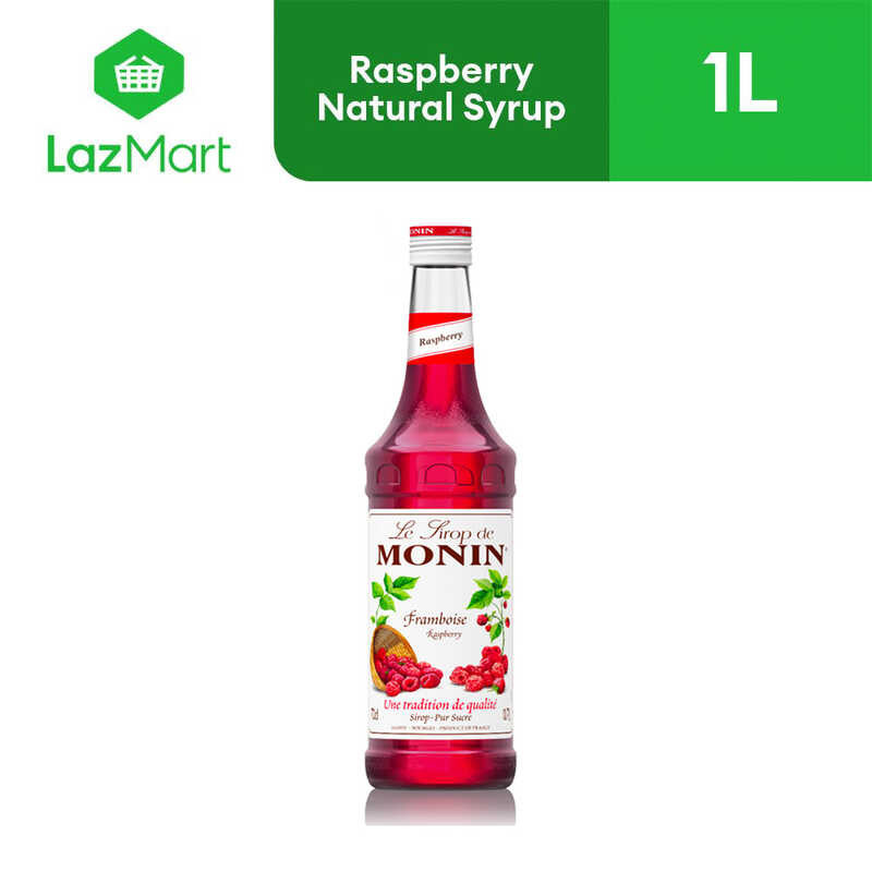 Monin Raspberry Natural Syrup 1L | Shopee Philippines