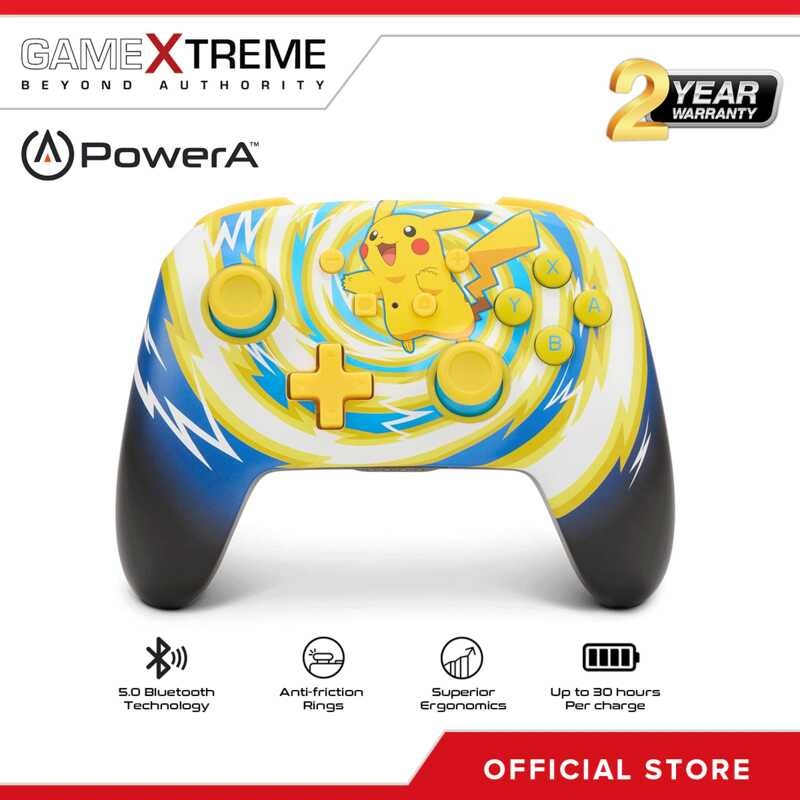 A Power Enhanced Wireless Controller Para Sa Nintendo Switch Pikachu ...