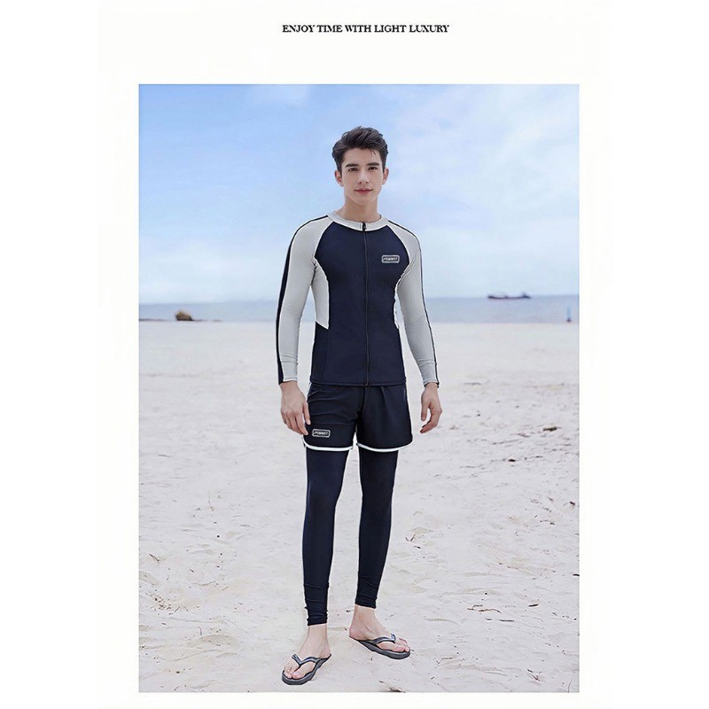 Ready Stock Men's Swimsuit Diving Suit Surfing Suit Diving Suit ...