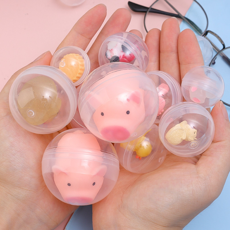[ New ]DIY Homemade Capsule Plaything Accessories / Transparent Plastic ...