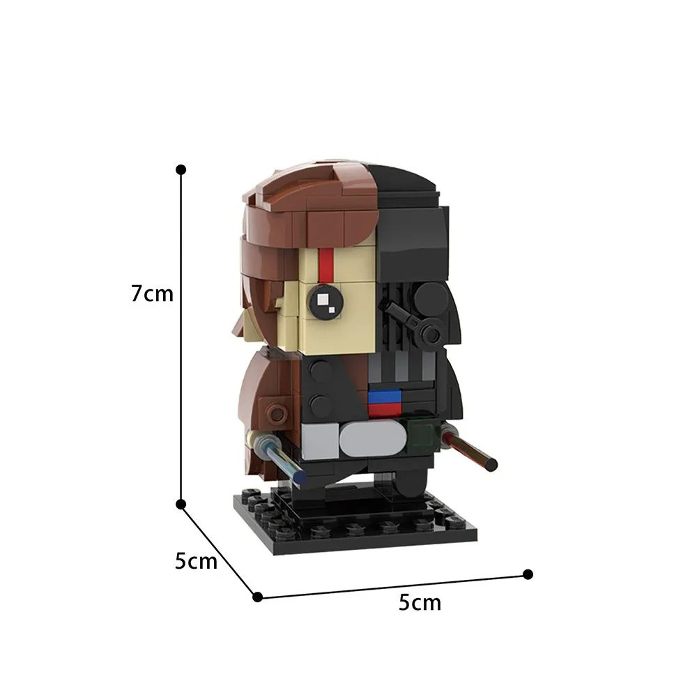 D8 Model Building Kits Moc Sci-Fi Movie Bheadz-Wicket Old Man Little ...