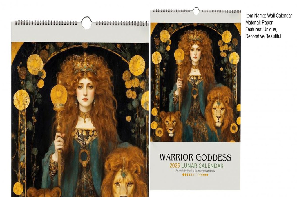 Greek Mythology Calendar Gothic Moon Phase Calendar Gothic Greek ...