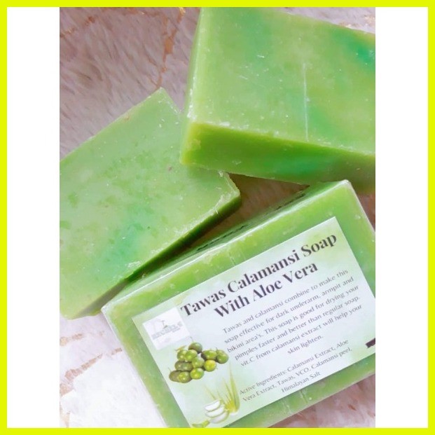 Natural Hand Made Soaps 135g (Tawas Calamansi, Citronella, Glutamansi ...