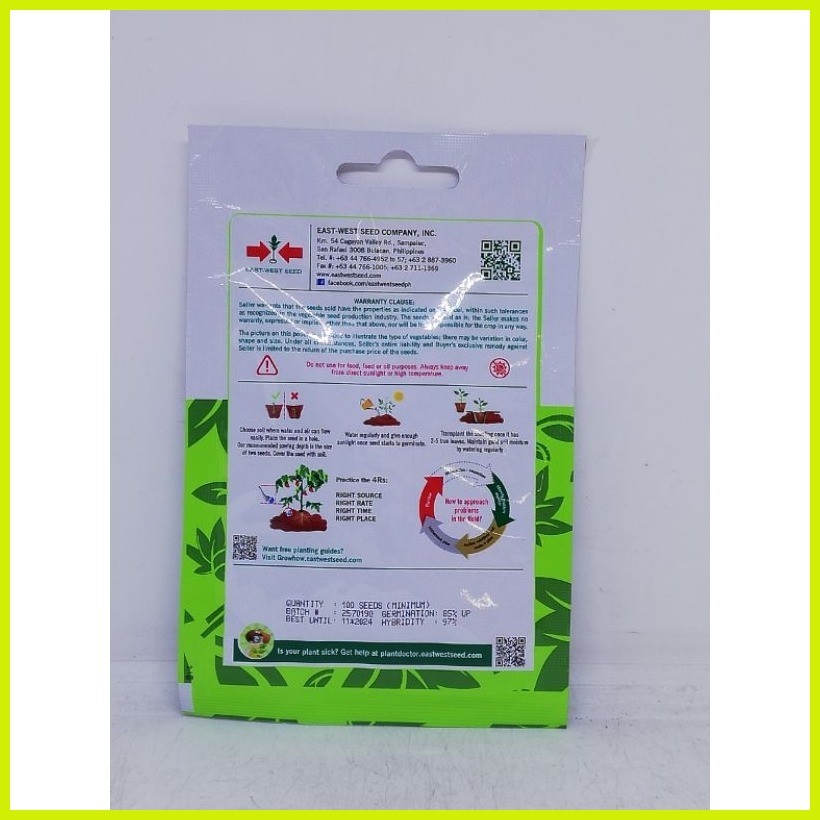 Papaya Sinta F1 East West Seeds (100 seeds) | Shopee Philippines