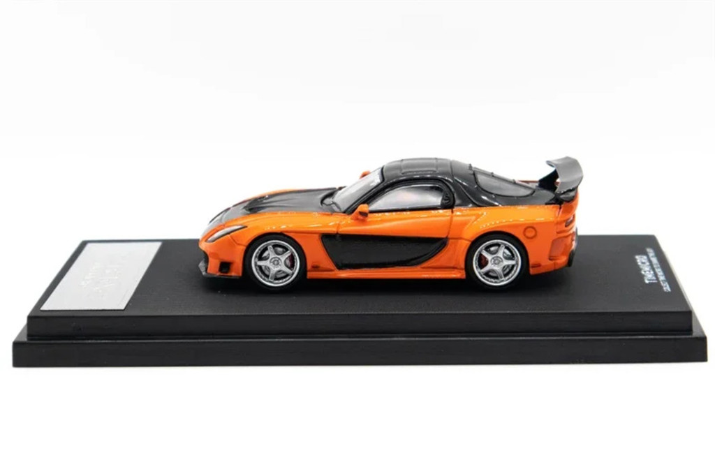 TIME MICRO 1:64 Rx-7 Veilside Fast & Furious Orange Diecast Model Car ...