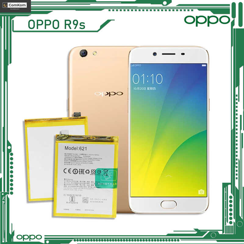 E3 Baterya Para Sa OPPO R9s Li-Ion Polymer Battery Model: Blp621 Premium High Quality Battery (3 ...