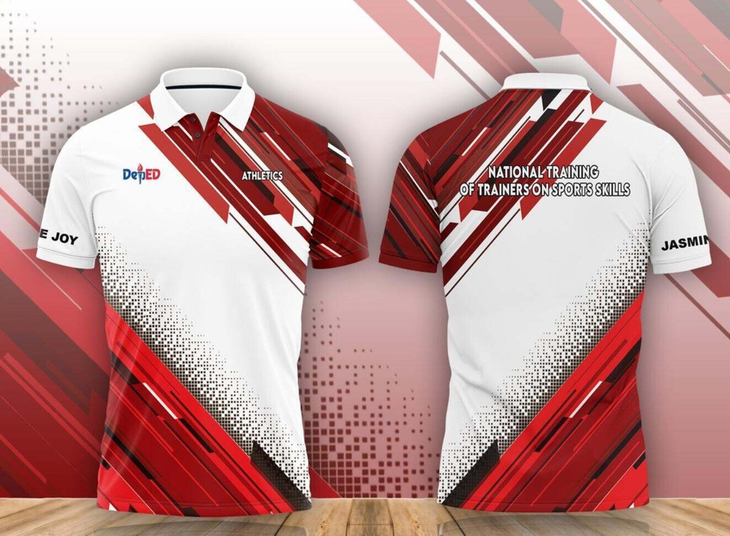 polo shirt- 2024-2025 Full Sublimation Design DEPED NATIONAL TRAINING ...