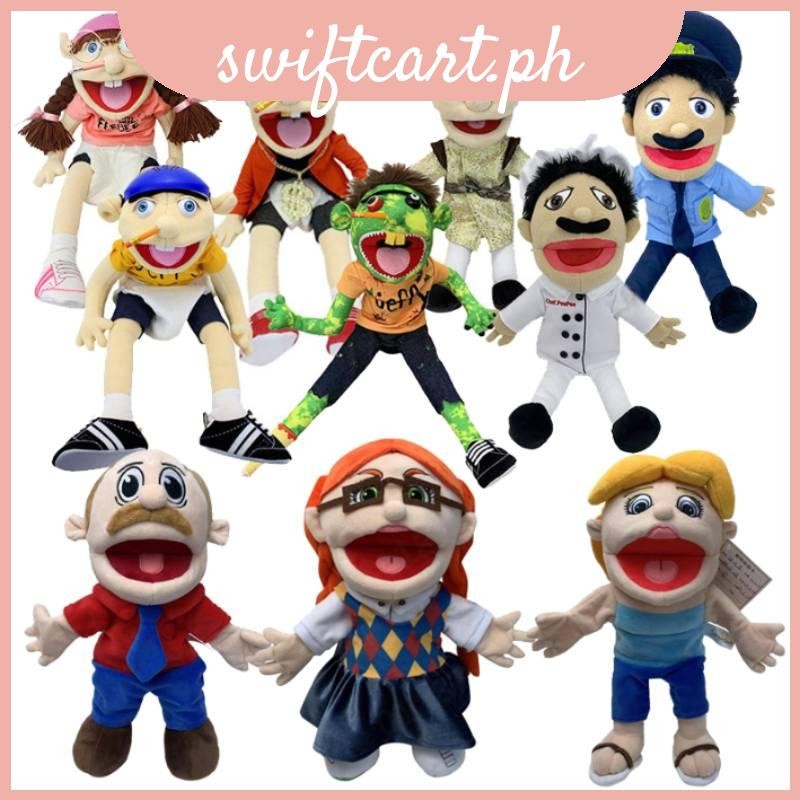 40-60cm 60cm Jeffy Puppet Doll Jeffy Hand Puppet Sml Jeffy Puppet ...