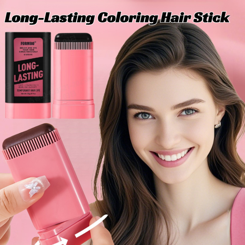 Hair Dye Comb/Hair Color Stick/Disposable Hair Dye Black Brown Non ...