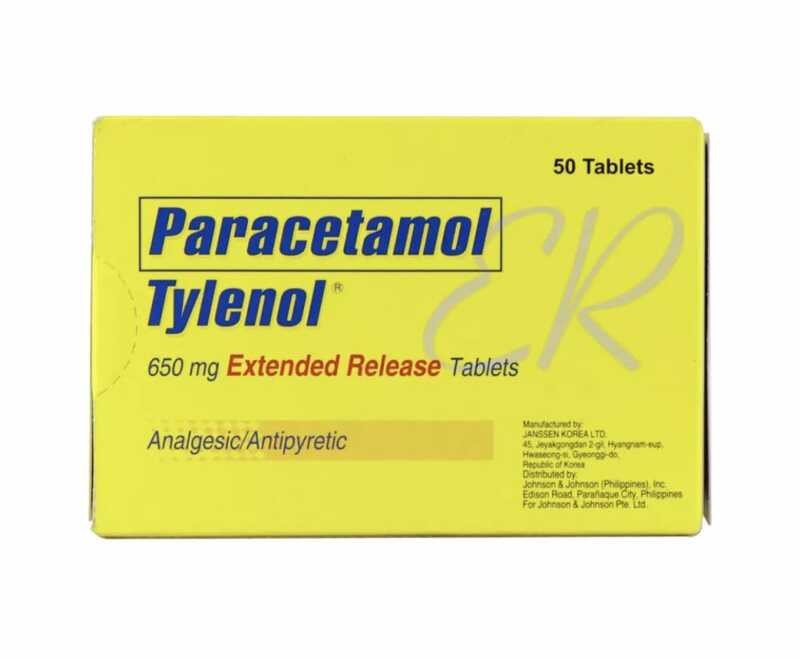 COD Genuine And Original Tylenol Extended Release Tablet Mg Tablets ...