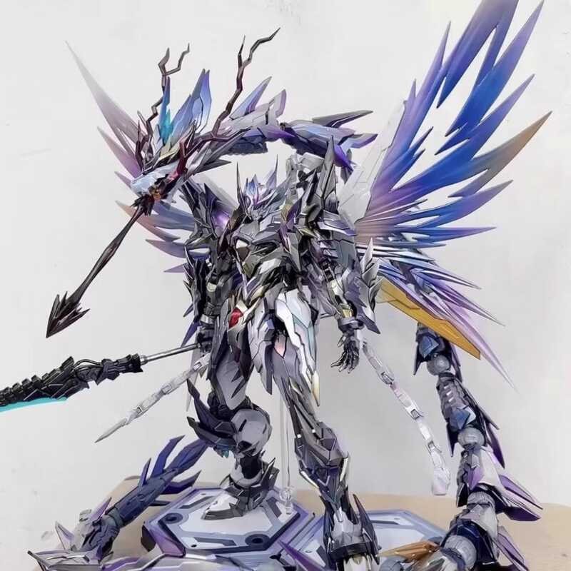Zhao Yun Guan Yu Lu Bu Ao Bing Bai Qi Cao Ren Blind Box Mecha Figure ...