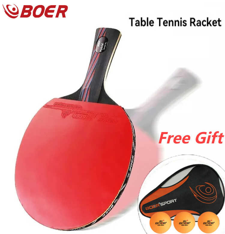 Original Boer ITTF Professional 9.8 Ping Pong Carbon Table Tennis ...