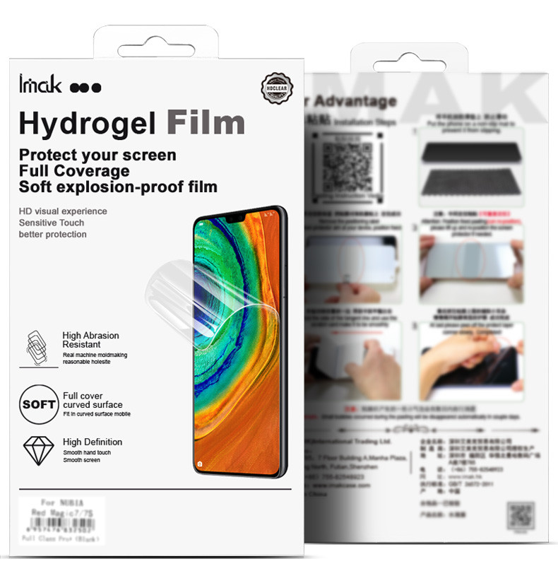 Xiaomi Mix Flip 2 5G Hydrogel Film IMAK 4th Full Coverage Screen ...