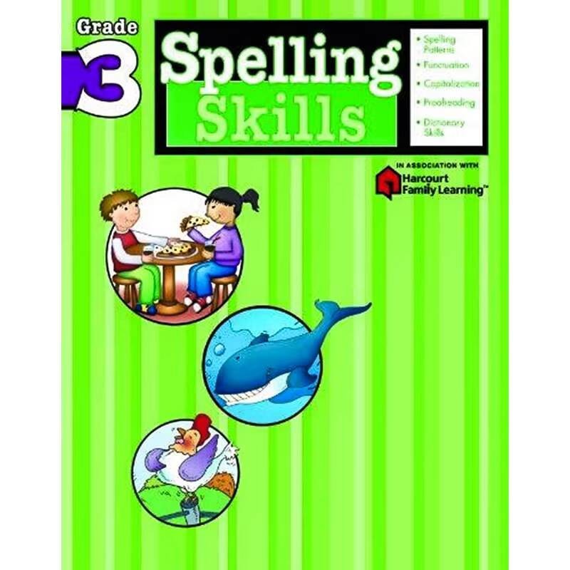 Original English Version Flash Kids Spelling Skills: Grade 3 (Flash ...
