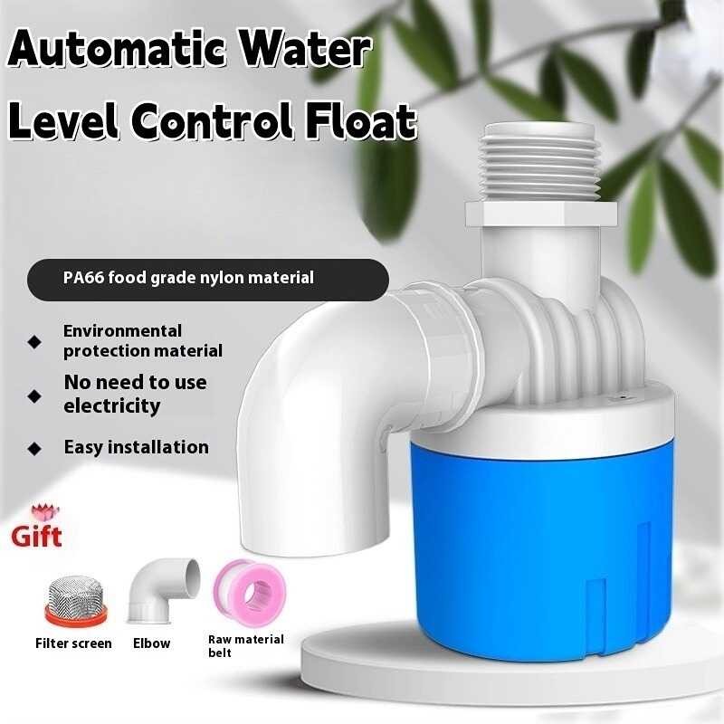Automatic Water Level 1/2 Built-In Control Valve Float Tower Tank ...