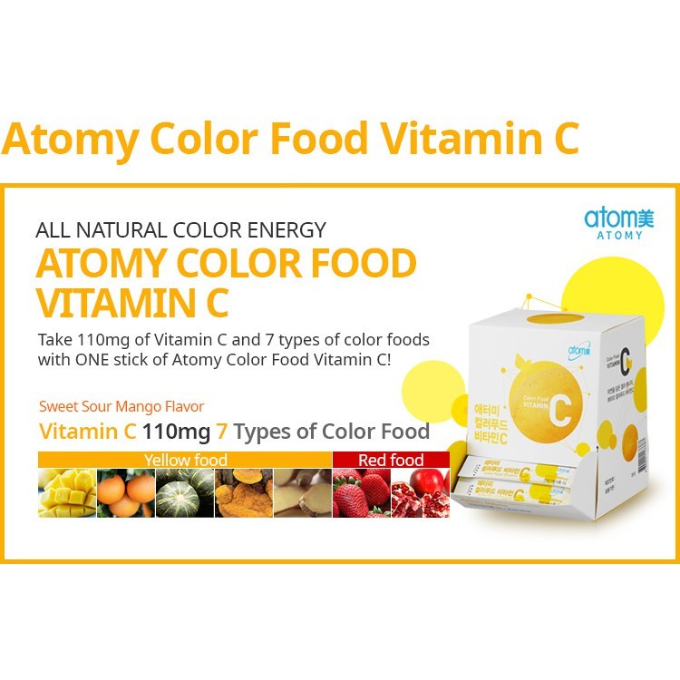 Atomy Color Food Vitamin C | Shopee Philippines