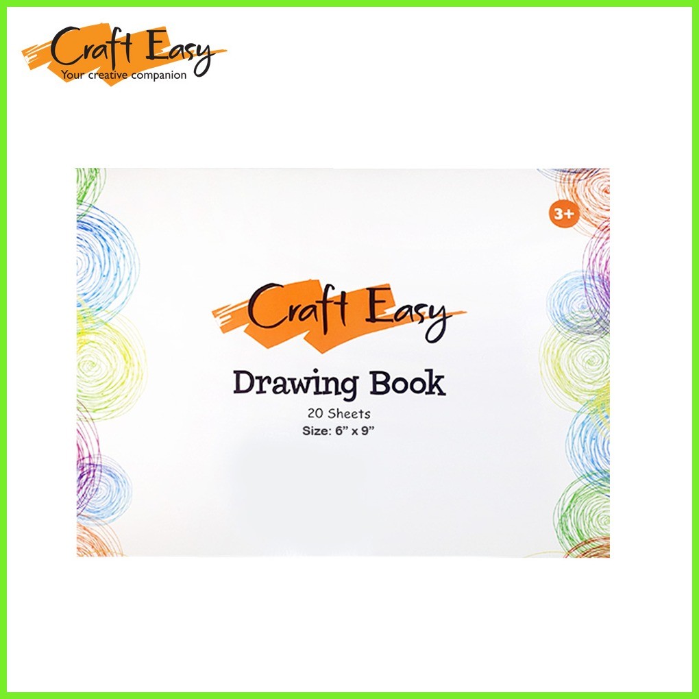 ♂ ☬ Craft Easy Drawing Book 6x9cm (20 Sheets) | Shopee Philippines