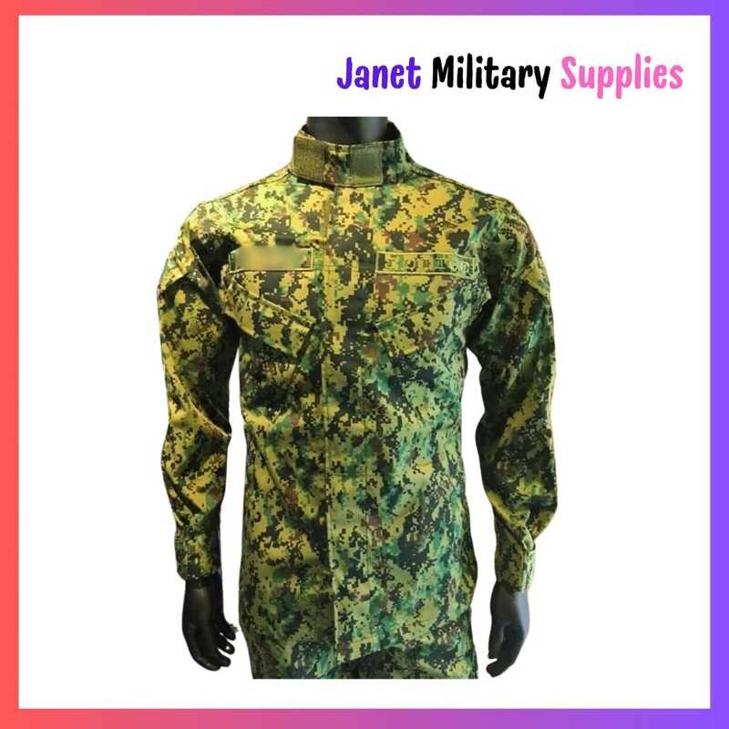 FSU Pixelized PNP Field Uniform Cotton Set With Pants F84 | Shopee ...