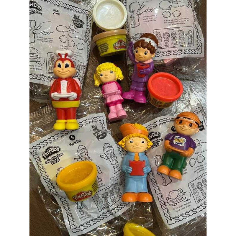 Playdoh (Playdoh Jolly Kitchen Pals) Clay Jollibee Toys 1E7 Be5 ...