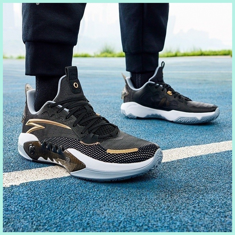 ANTA Men Shock The Game Shock Wave 5 Team Basketball Shoes | Shopee ...