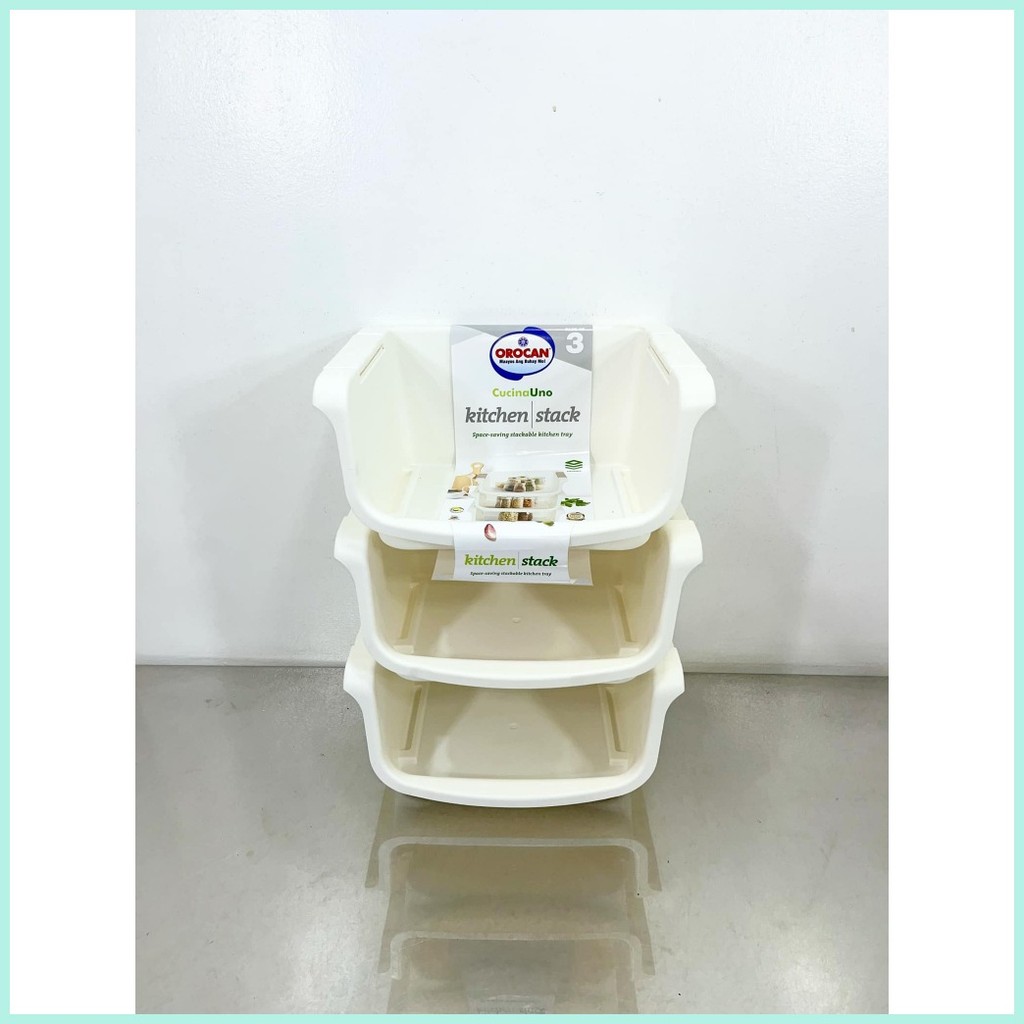 Orocan CucinaUno Kitchen/Stack Pack of 3 (2 Colors) | Shopee Philippines