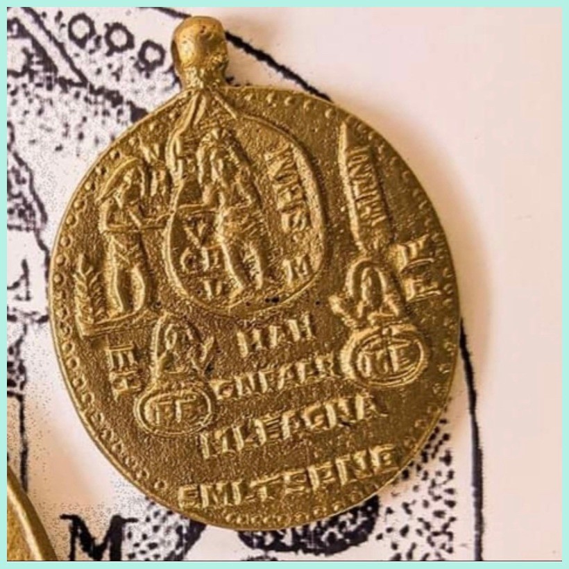Infinito de Deus ( Innfinite God) Symbol Medallion Pendant Necklace ...