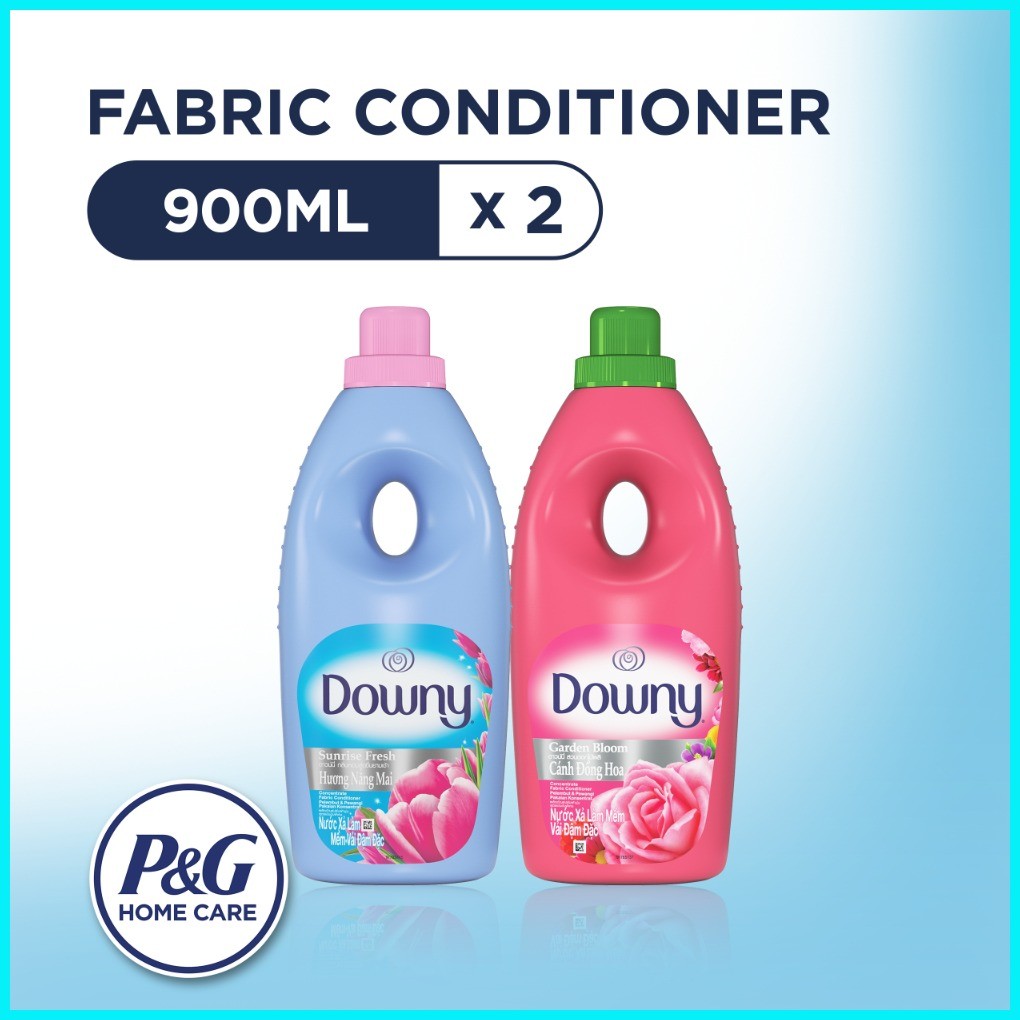 Downy Fabric Conditioner Sunrise Fresh Garden Bloom 900ml Bottle x 2 ...