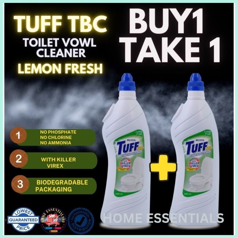TUFF LEMON 1000ML BUY 1 TAKE 1 TOILET BOWL CLEANER | Shopee Philippines