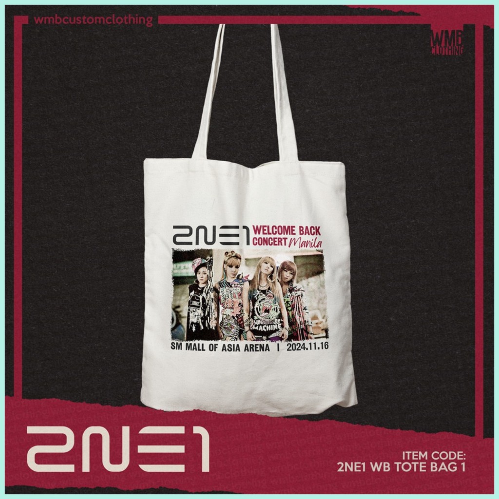 2NE1 Welcome Back Concert Tote Bag by WMB Clothing | Shopee Philippines