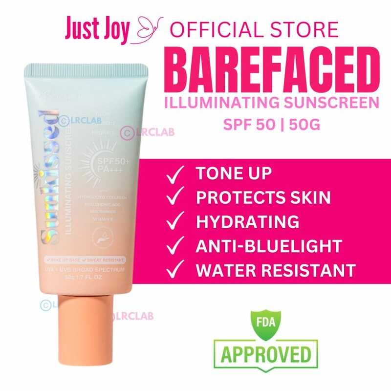 553 BAREFACED Sunkissed Illuminating Sunscreen SPF 50 For Teens Fresh ...