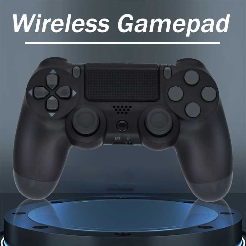 Sa Wireless Gamepad 6-Axis Gyroscope Joystick Touchpad Dual Vibration ...