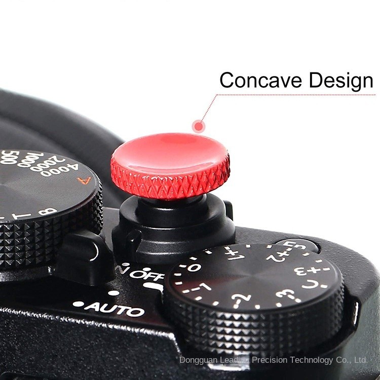 The camera's pure copper shutter button is suitable for Fuji, Leica, Canon, Nikon, and Sony ...