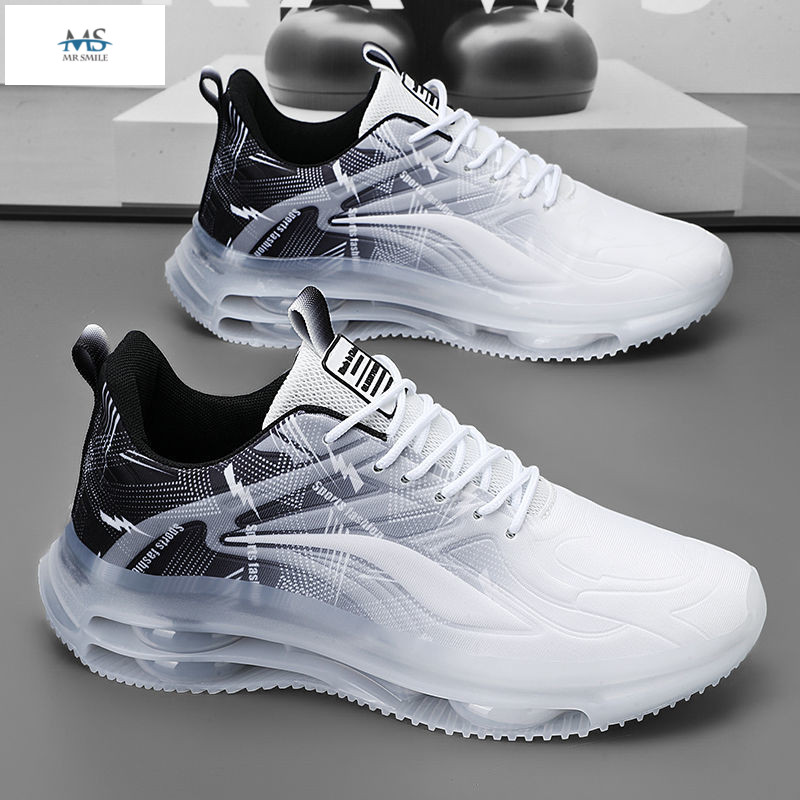 Sports Shoes Men Spring New Style Air Cushion Shock Absorption Large ...