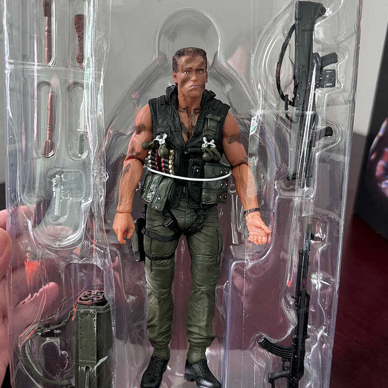 NECA New Terminator Schwarzenegger T-800 Commando Arnold Action Figure ...