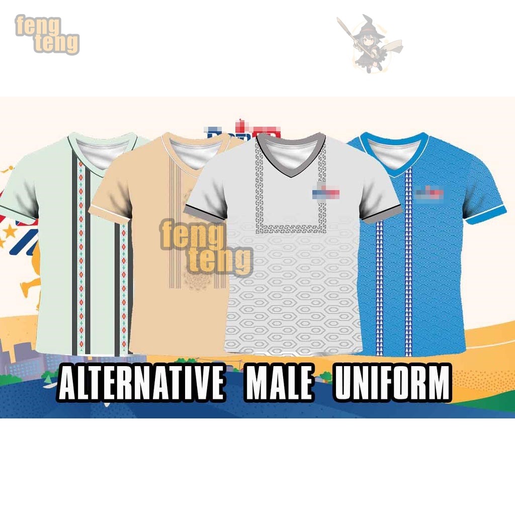 Alternative Shirts for Female Uniform Ready To Wear Tshirt Male Non ...