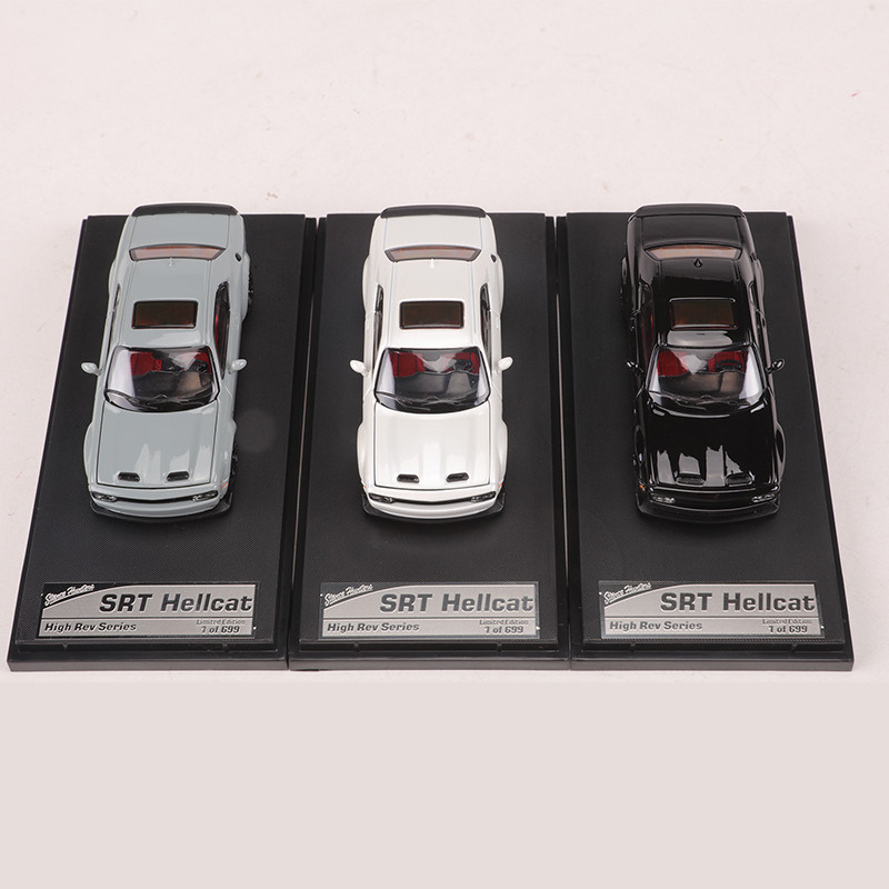 Stance ♪ Hunters 1:64 SRT Hellcat Alloy Model Car Can Open The Hood ...