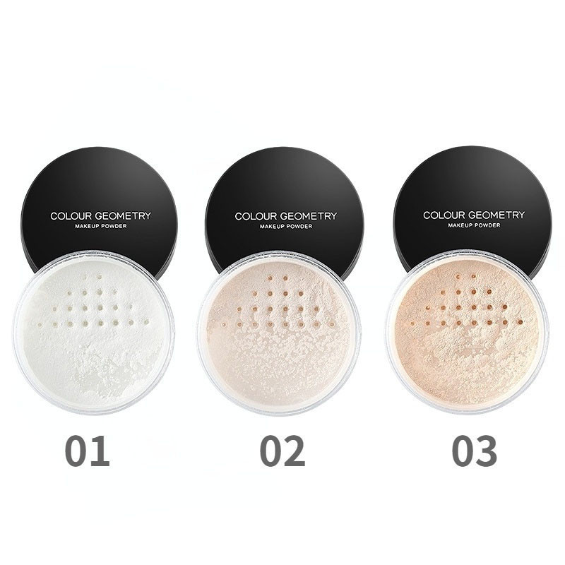 Makeup Setting Powder Waterproof Loose Powder Oil-Control Matte Finish ...