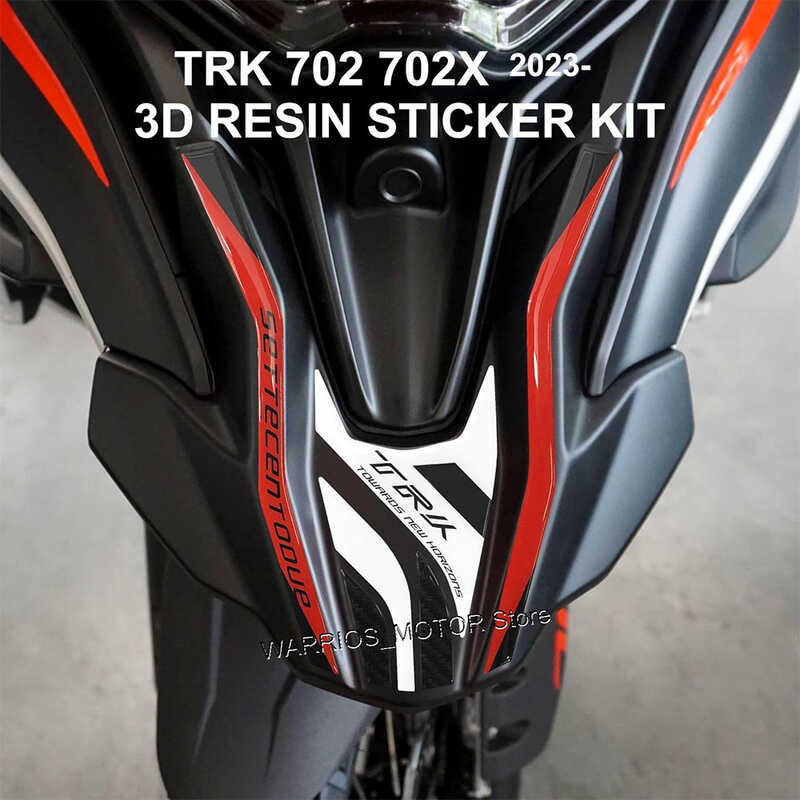 3D Gel Epoxy Sticker Kit Motorcycle Front End Protection Sticker For ...