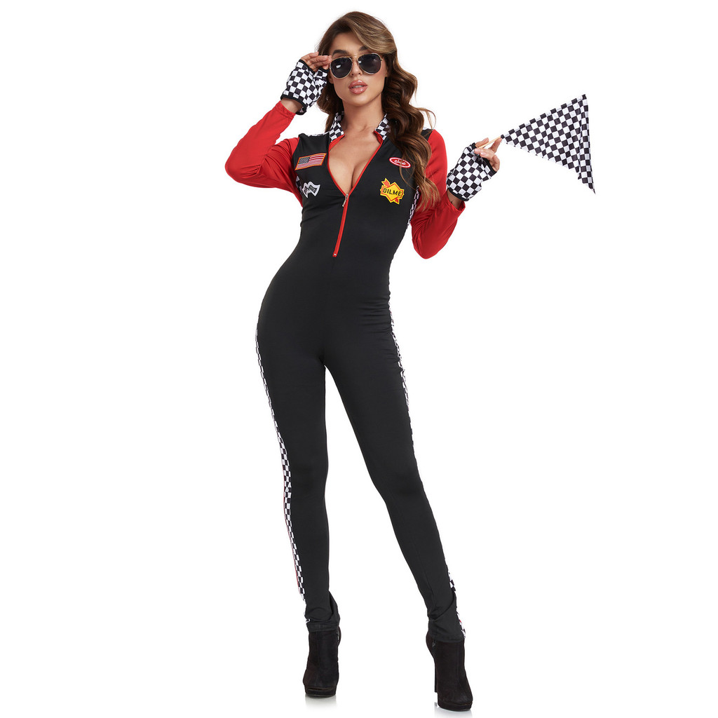 § Cheerleaders Car Girl Costume Sexy Racing Cosplay Costumes For Women ...