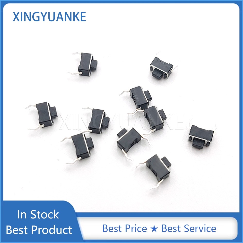 100Pcs/lot DIP-2Pin Tact Switch 3x6x4.3mm 3x6x5mm Connectors Push ...