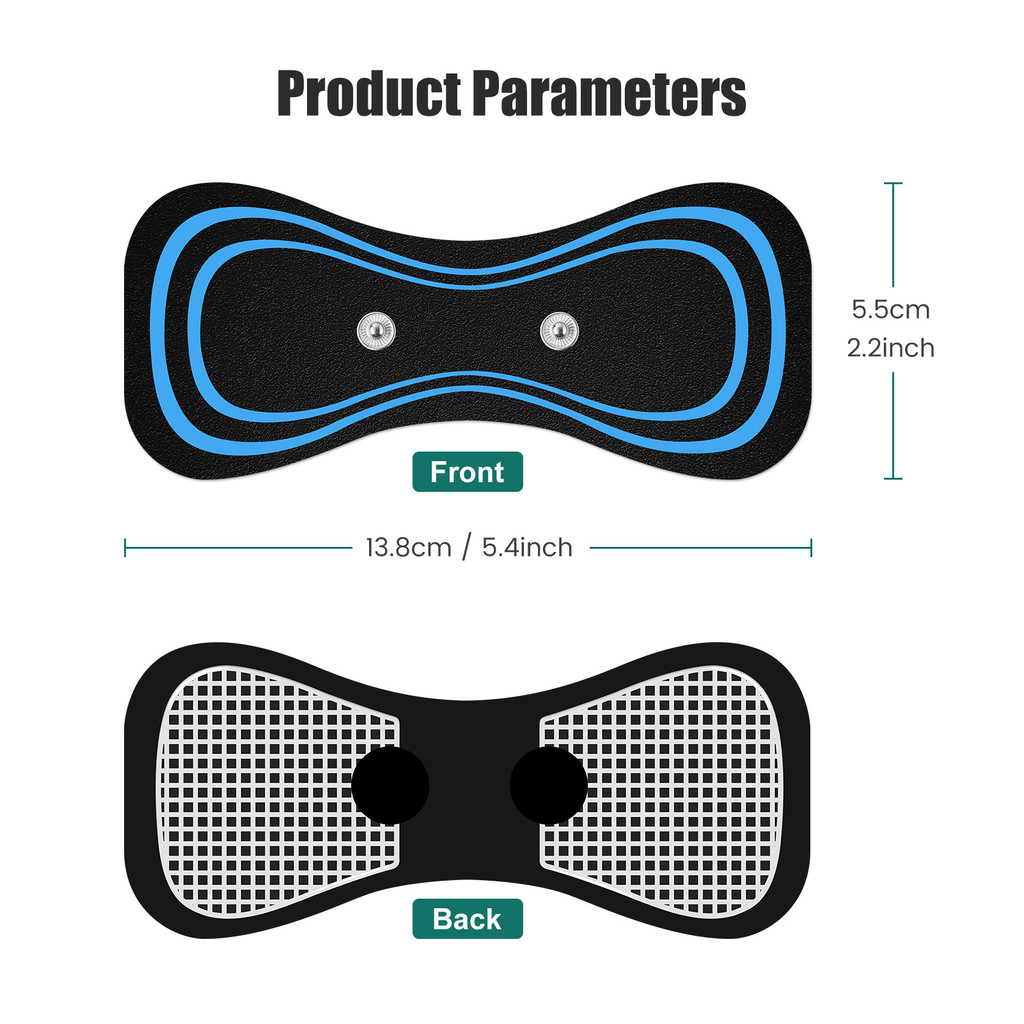 SALORIE EMS Tens Patch No machine Cervical Massage Pads Replacement ...