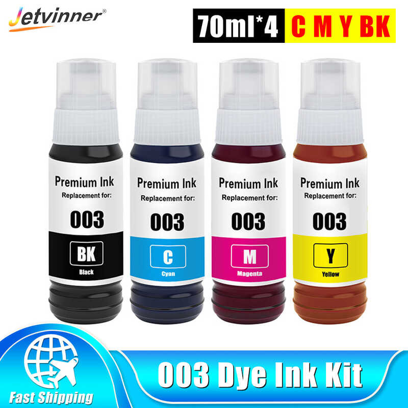 003 Dye Ink Refill Dye Ink Kit Refill Compatible The Ink Bottle For ...