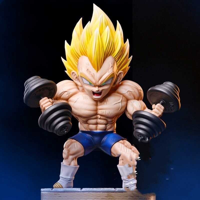 17Cm ∮ Dragon Ball Vegeta Bodybuilding Muscle Ver. PVC Action Figure ...