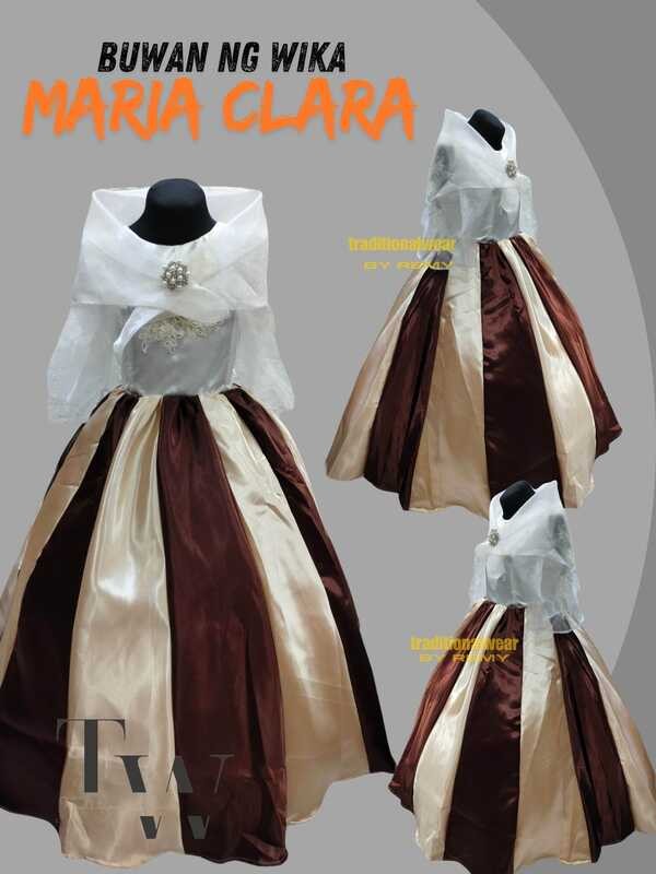 MARIA CLARA COSTUME FOR KIDS | Shopee Philippines